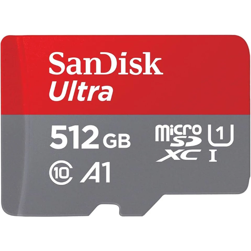 بطاقة ذاكرة SanDisk Ultra microSDXC بسعة 512 جيجابايت UHS-I A1 – سرعة ...