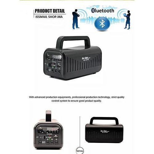 Isolar Solar Mini Kit Solaire Avec 2 Lampes Led Radio MP3 Et Panneau ...